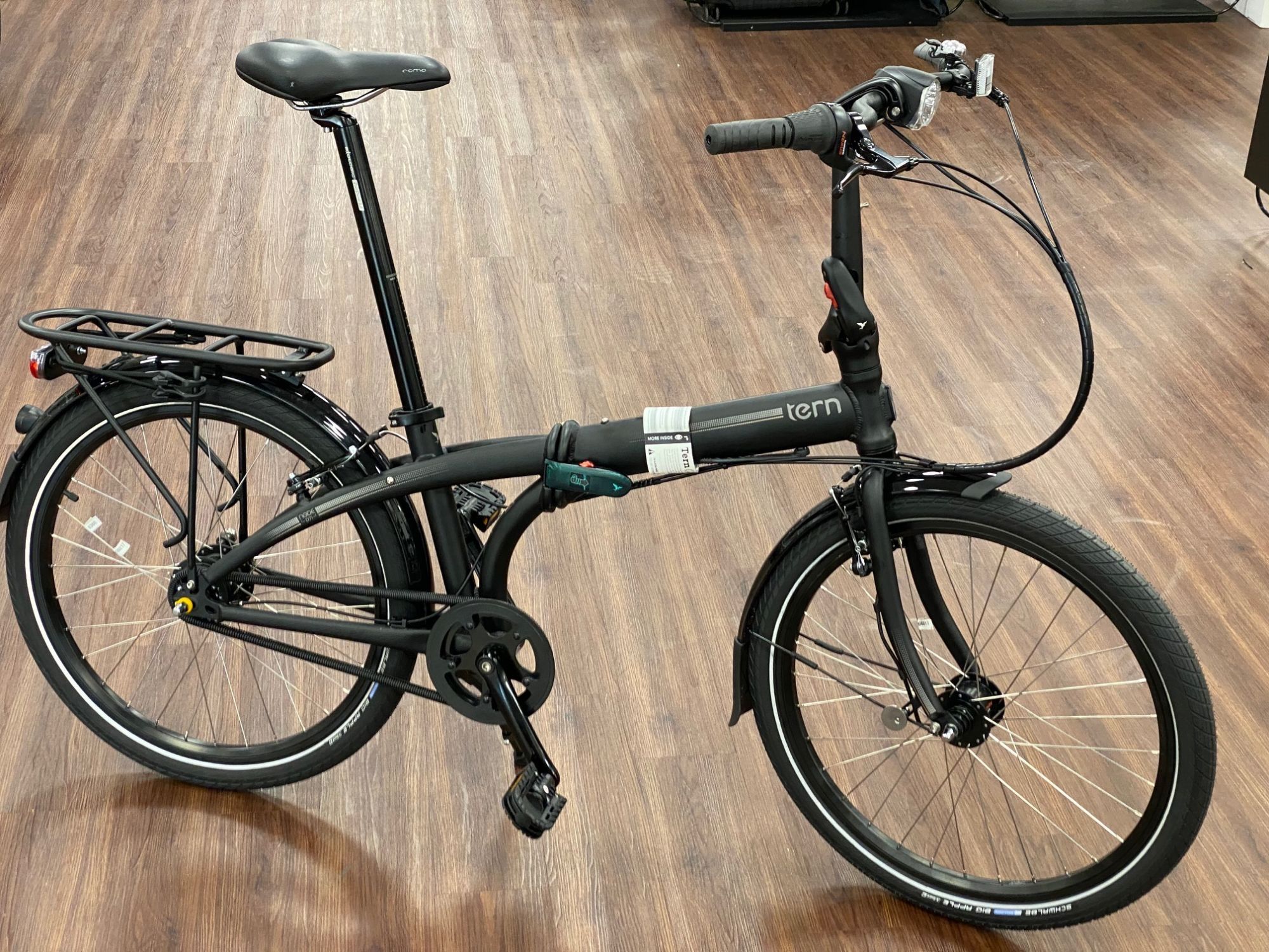 Tern Node D7i Pedelec mit Pendix eDrive 300 Wh. Einzelstück 24 Zoll Faltrad Klapprad