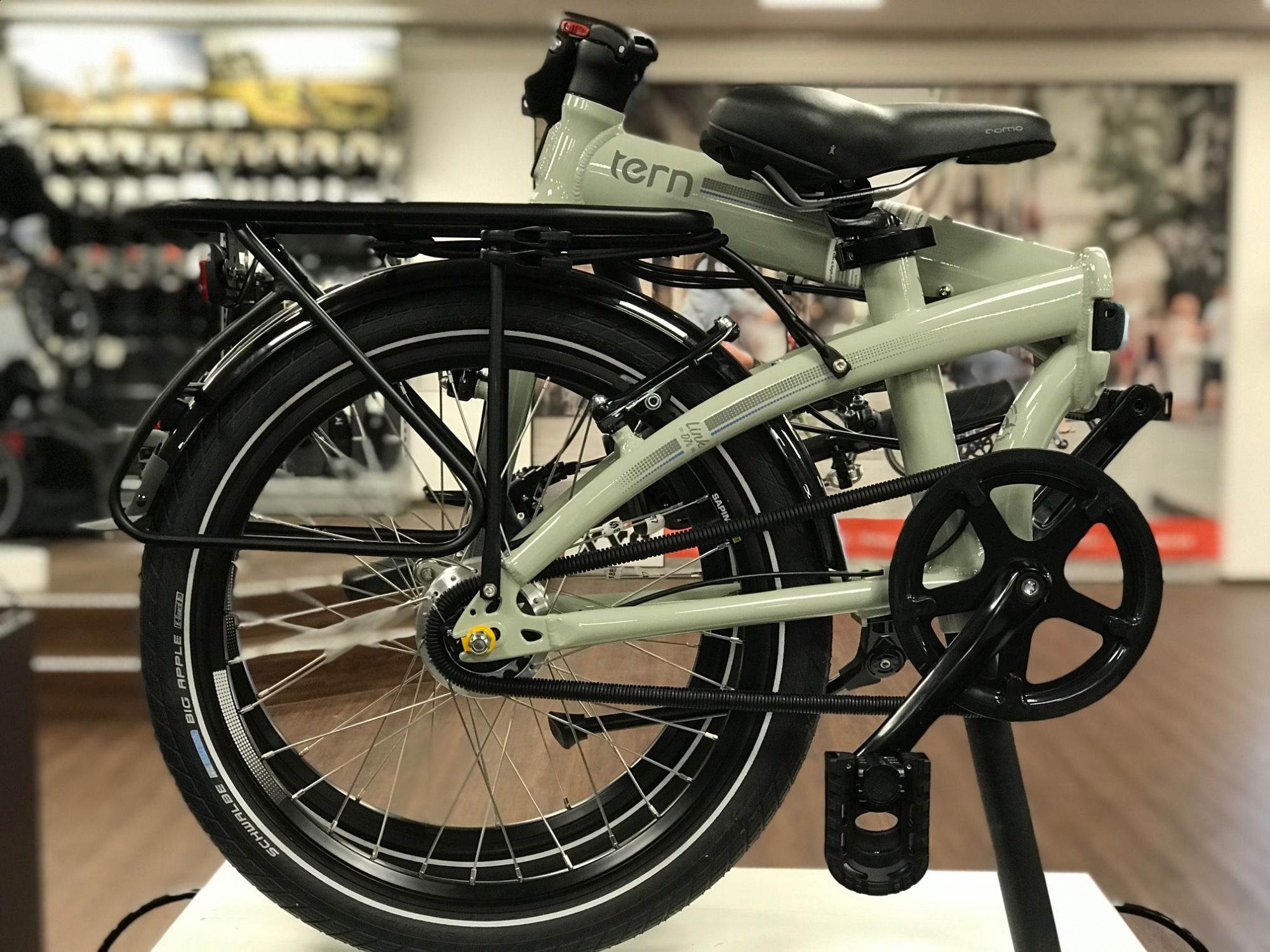 Tern Link D7i Licht cement grey 2021 Faltrad Klapprad