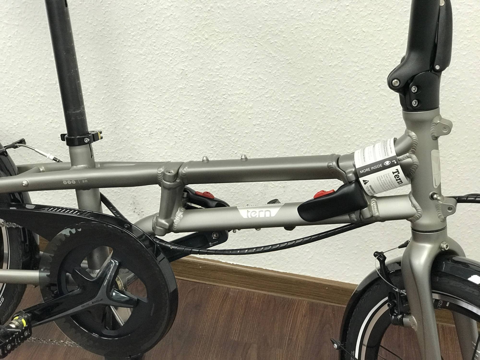 Tern BYB S11 Matt Silver (12,7kg) Faltrad