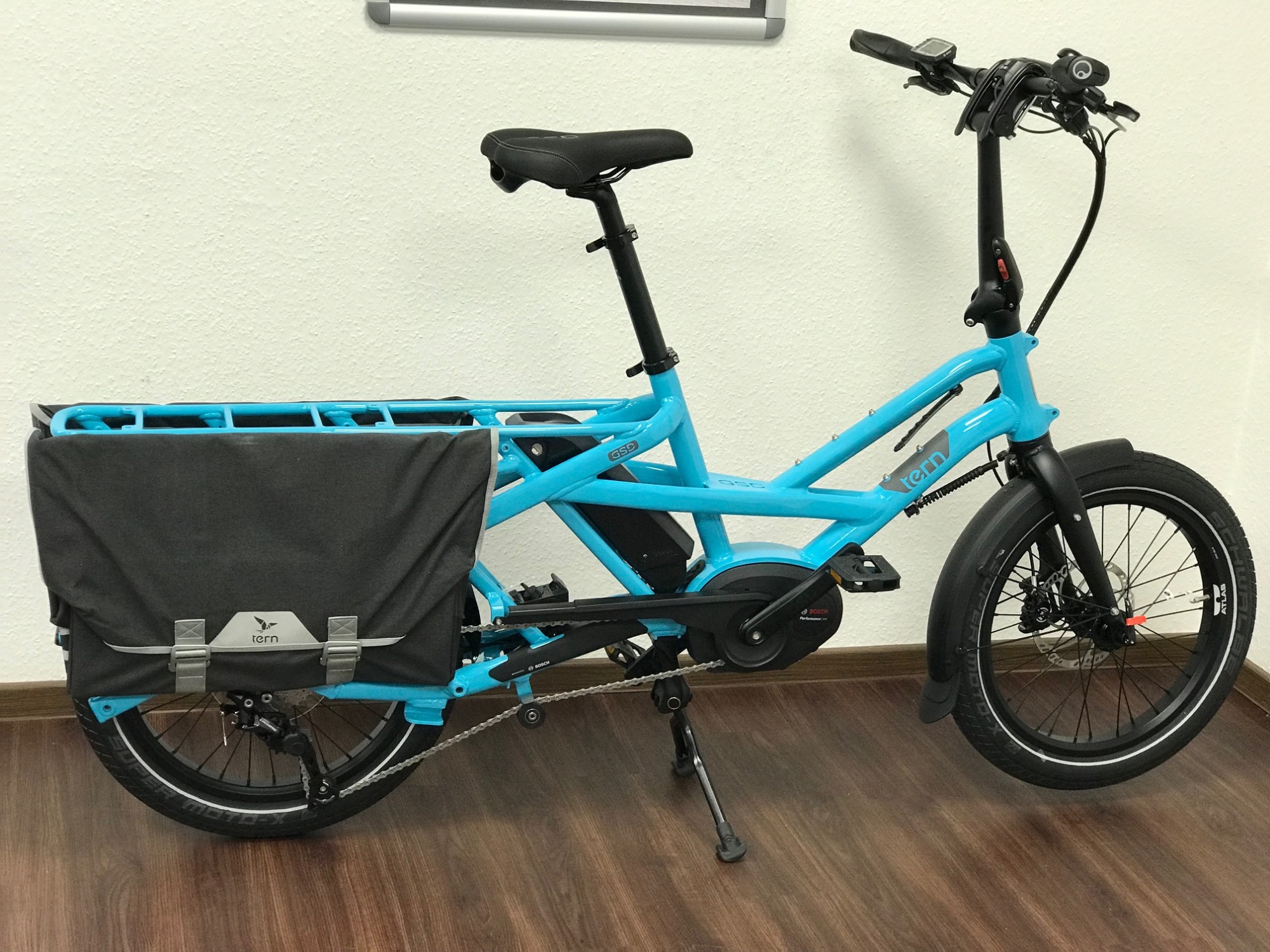 Tern GSD S10 Elektro Lastenrad 1000Wh Faltrad E-Bike