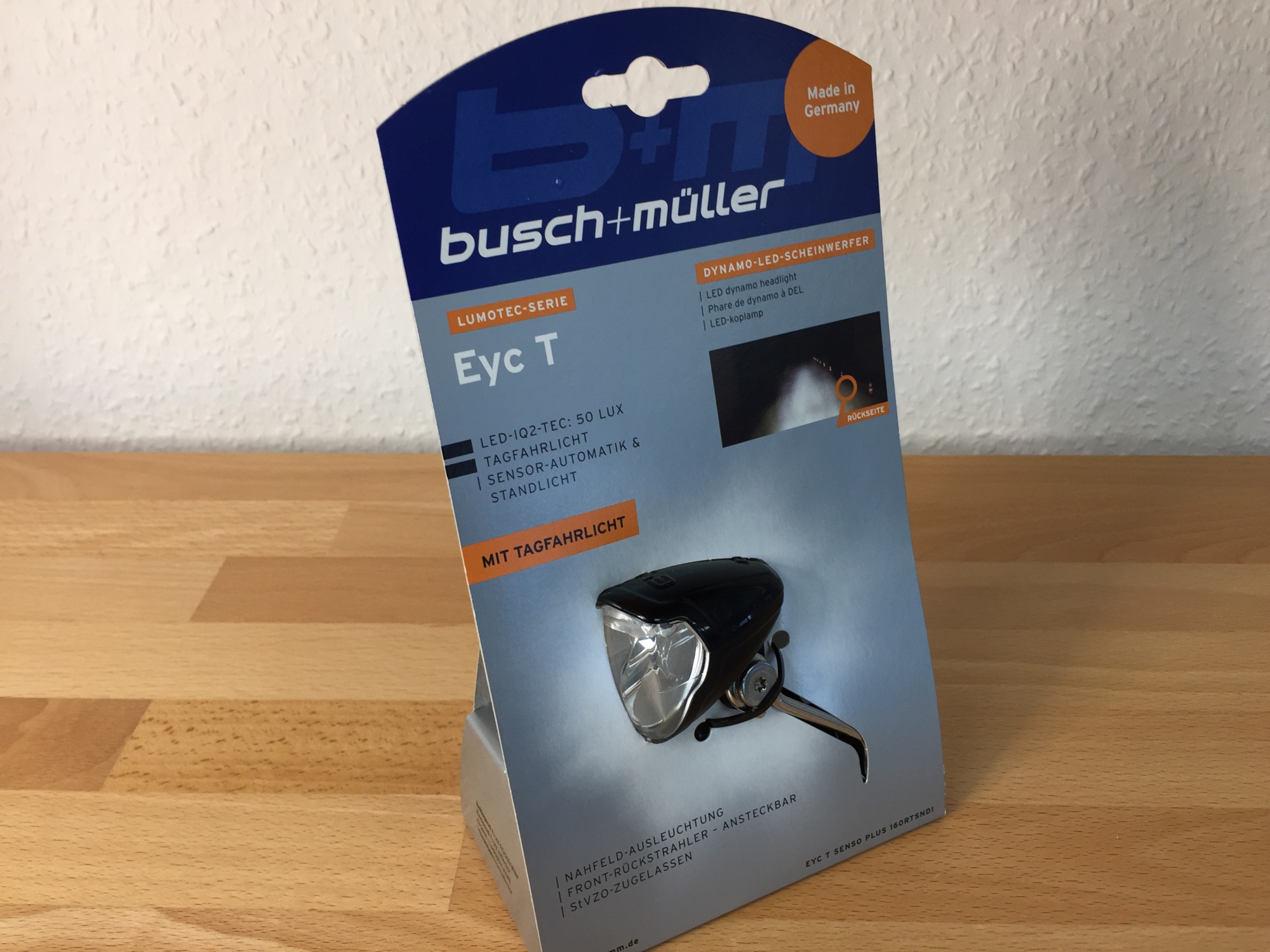 B&M Lumotec Eyc-T Scheinwerfer 50 Lux