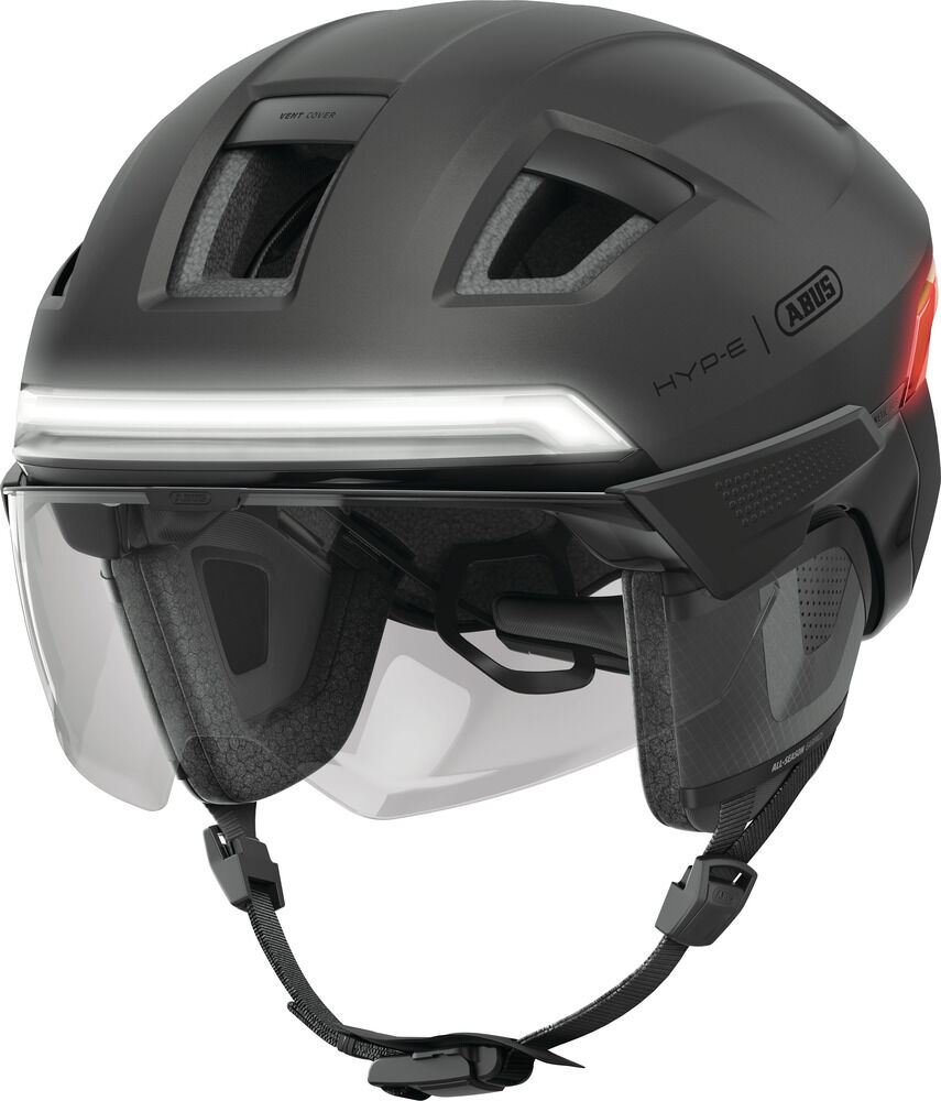 Abus HYP-E BL.ACE Smart Helm - Volcano Titan L / 57-61cm > FaltradXXS.de