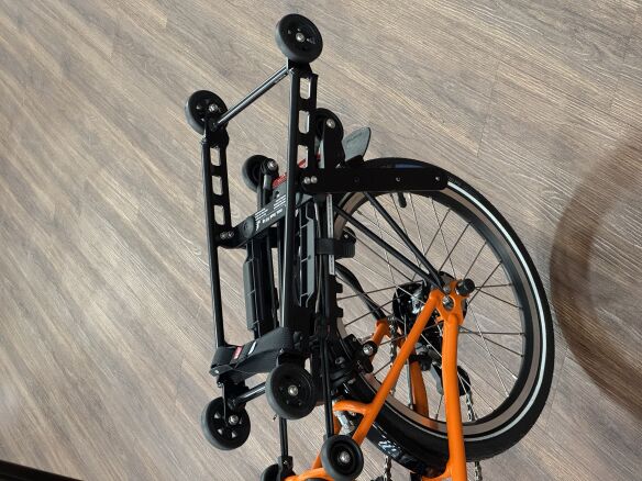 Fahrer Brompton Top Carrier Gepäckträger Aufsatz Adapter > FaltradXXS.de