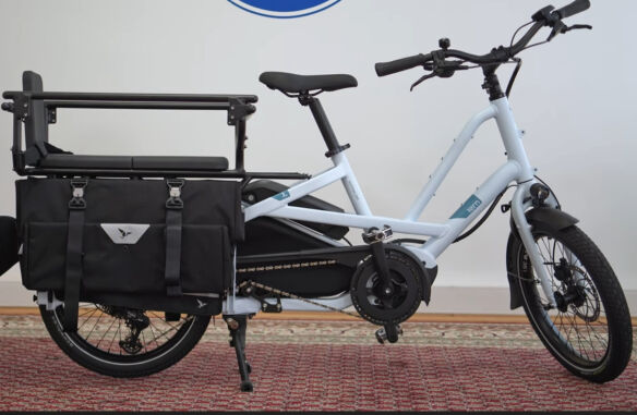 Tern Quick Haul Long D9 Ice Grau vormontiert!! Kompaktrad, Pedelec > FaltradXXS.de