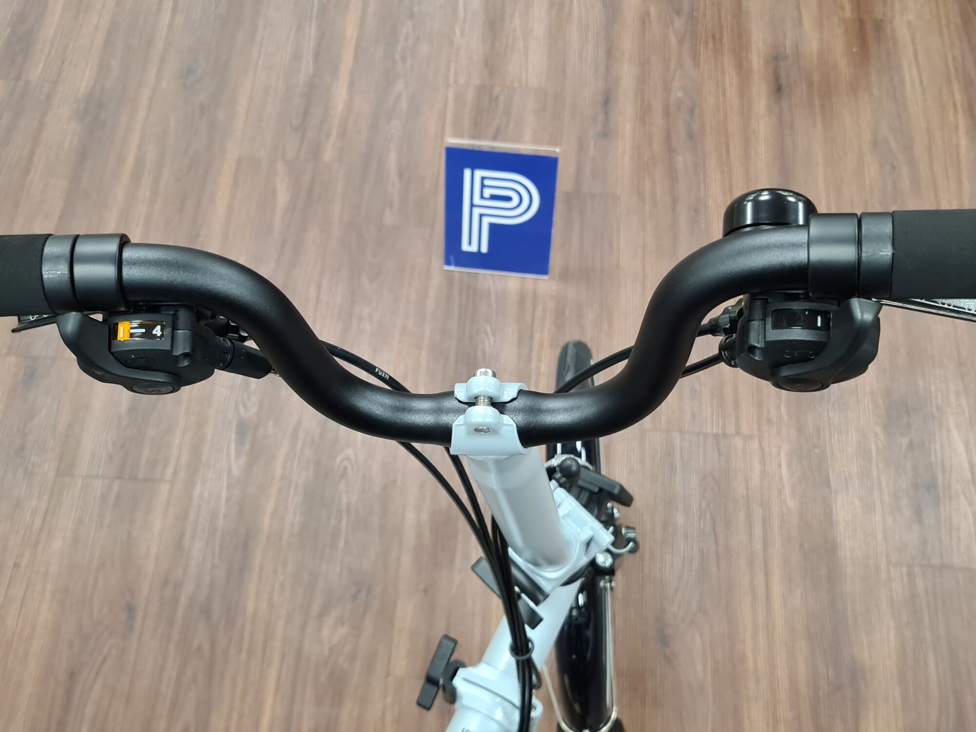 Brompton P Line 12-Gang Lunar Ice M-Lenker > FaltradXXS.de