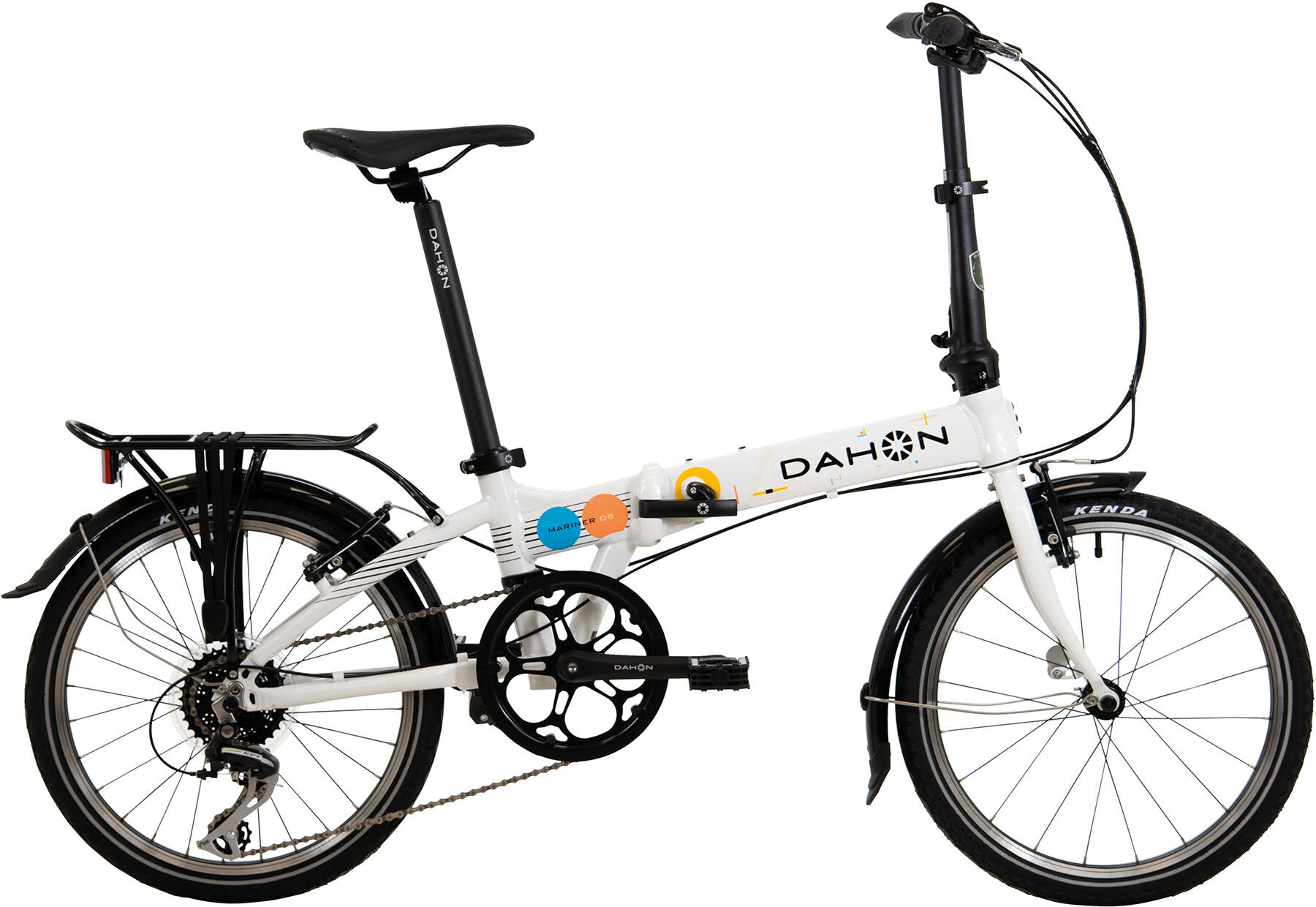 Dahon Mariner D8 weiß Anniversary Kettenschaltung > FaltradXXS.de