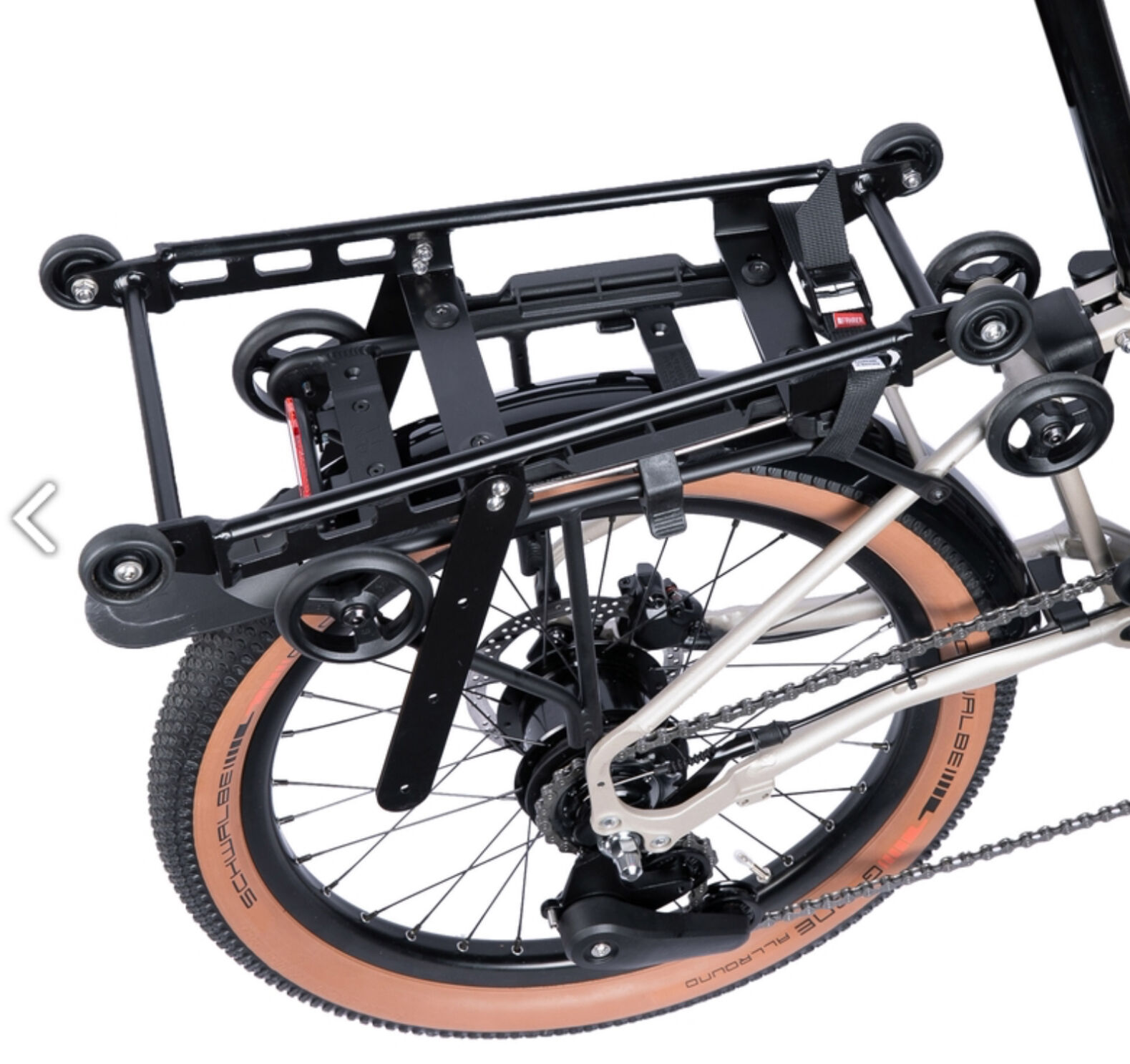 Fahrer Brompton Top Carrier Gepäckträger Aufsatz Adapter > FaltradXXS.de