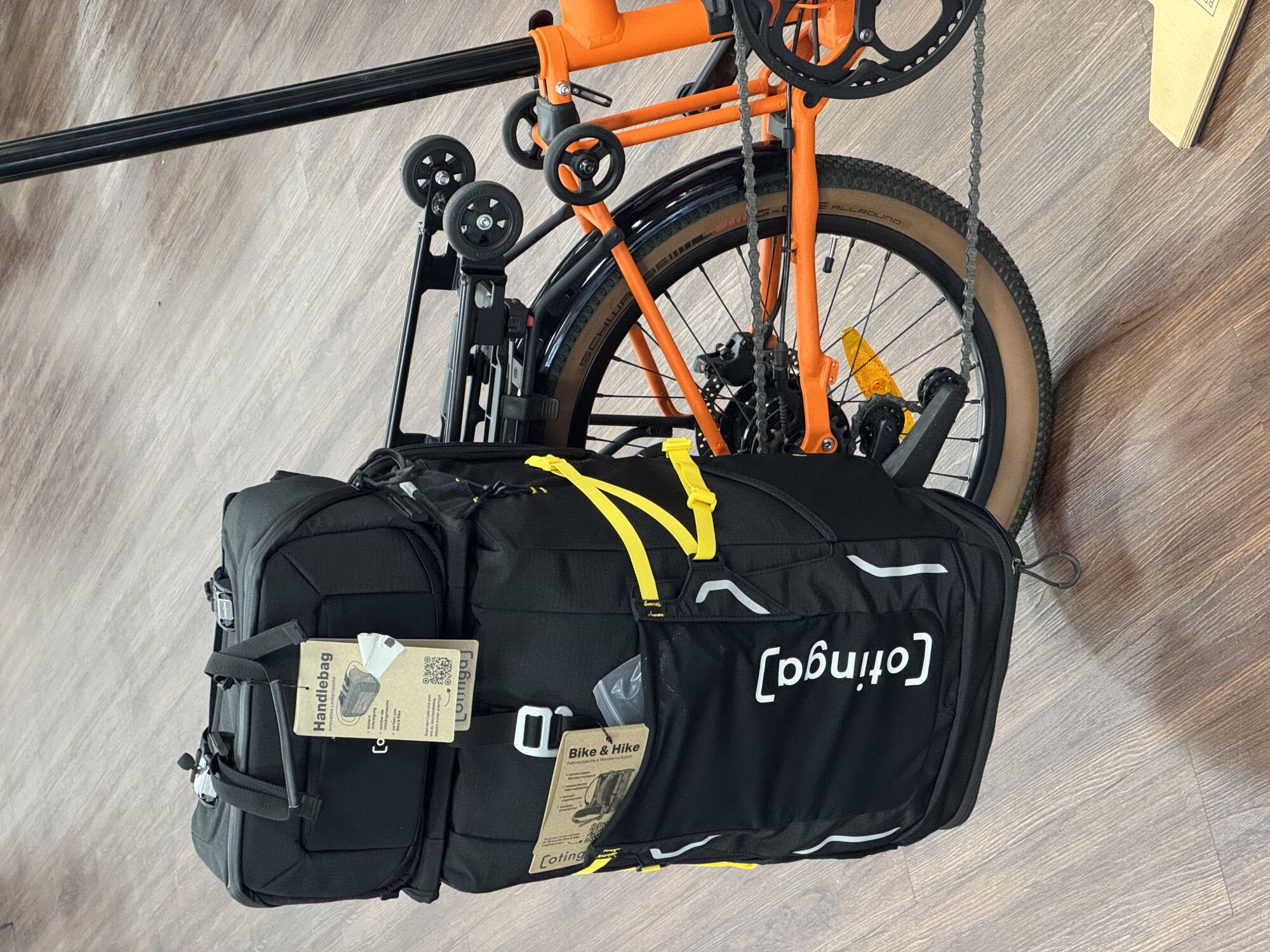 Fahrer Brompton Top Carrier Gepäckträger Aufsatz Adapter > FaltradXXS.de