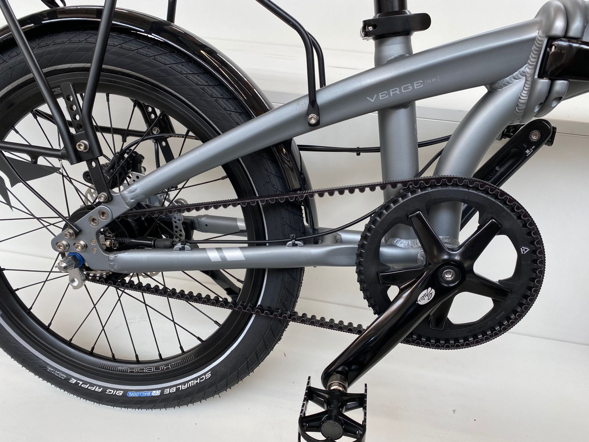 Tern Verge S8i Hell Grau Modell 26 Faltrad Klapprad > FaltradXXS.de