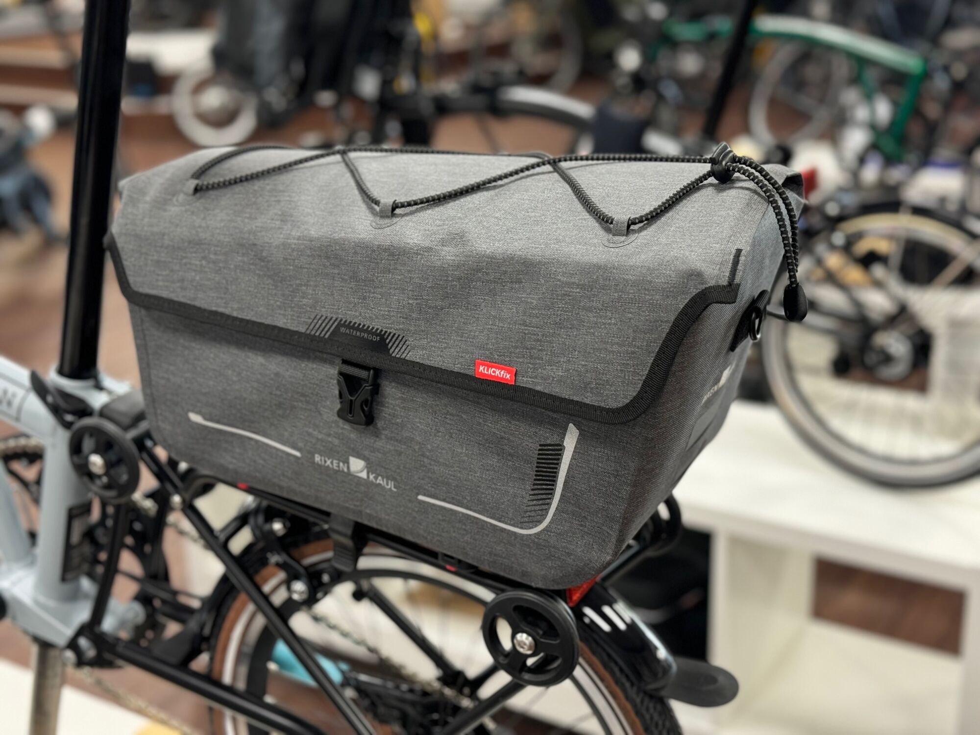 KLICKfix Rackpack Wasserdicht für Brompton C/P Line und G Line > FaltradXXS.de