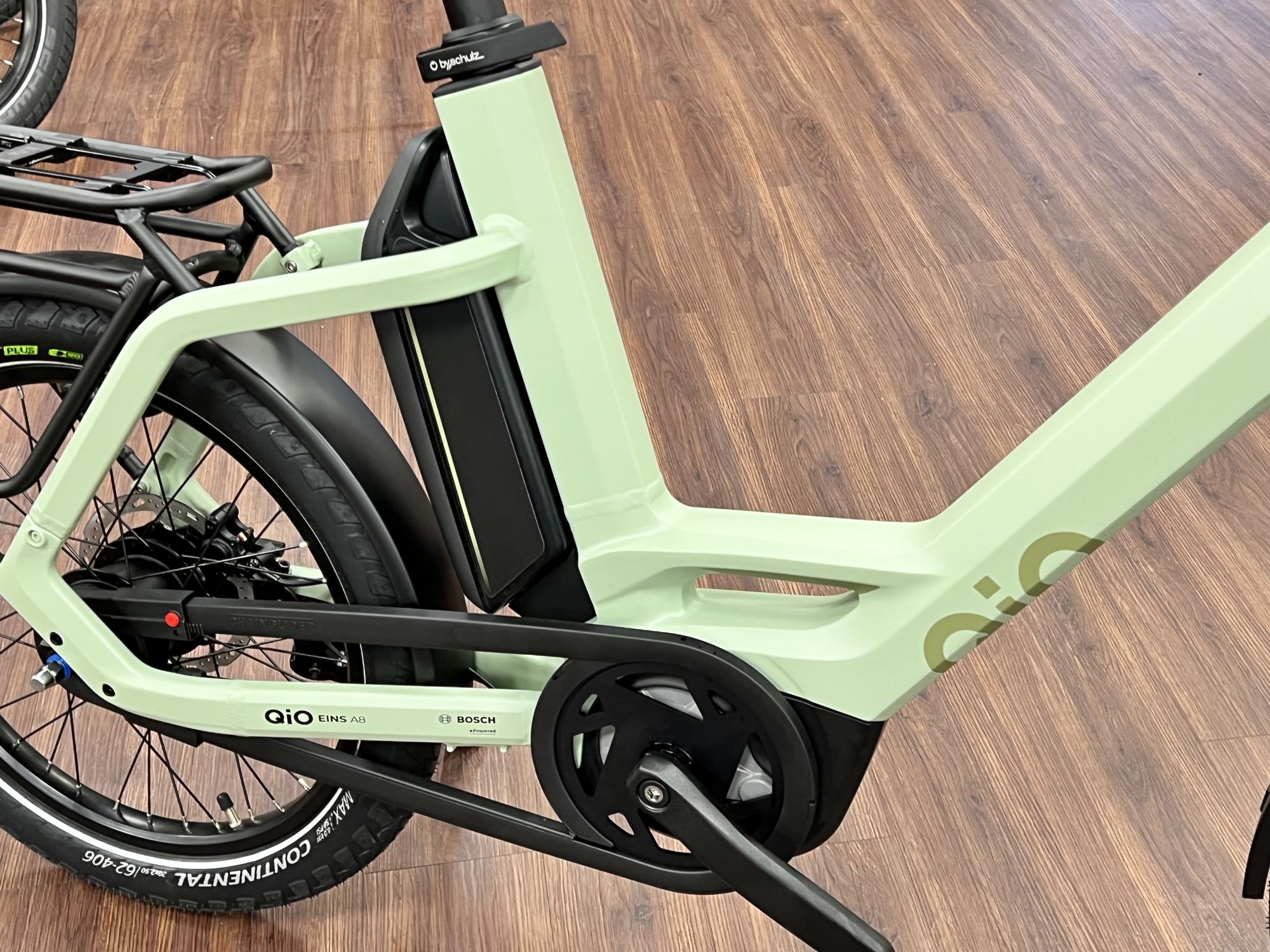 QiO EINS A-8 Rücktrittbremse Light Olive Kompaktrad, Pedelec