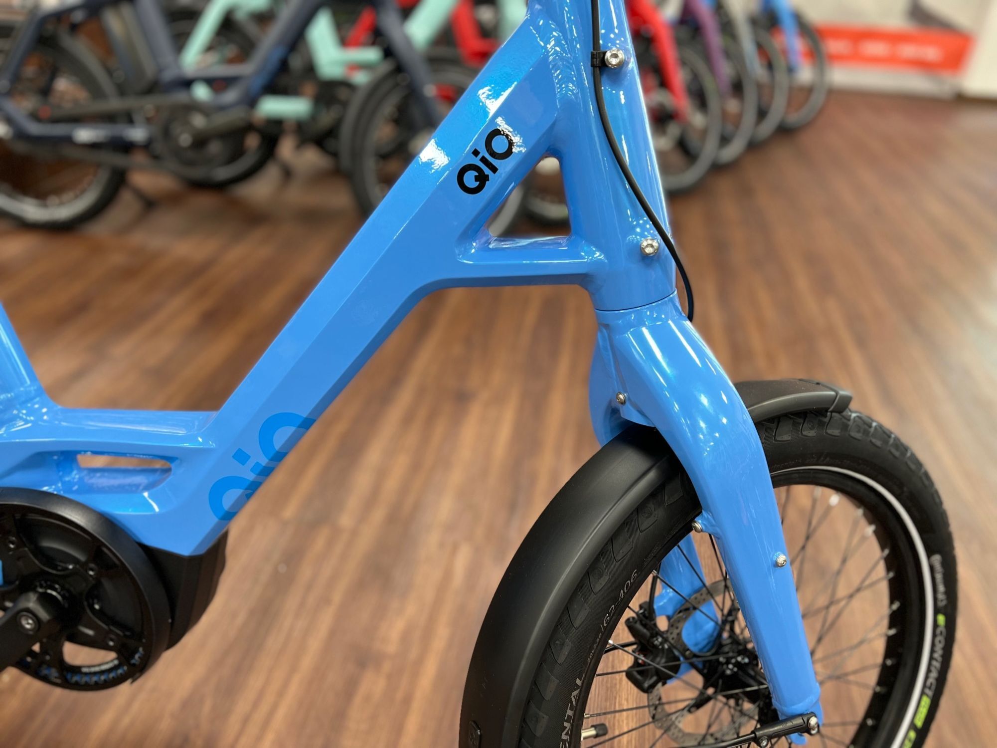 QiO EINS+ P-5 (180kg) Ice Blue Blau Mod.25 Kompaktrad, Pedelec ...