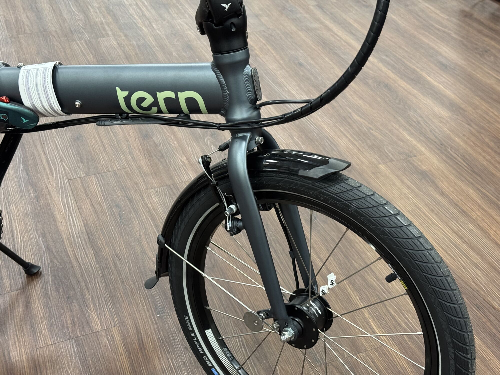 Tern Link D8 Licht Satin Iron Grey *Christmas Sale* > FaltradXXS.de