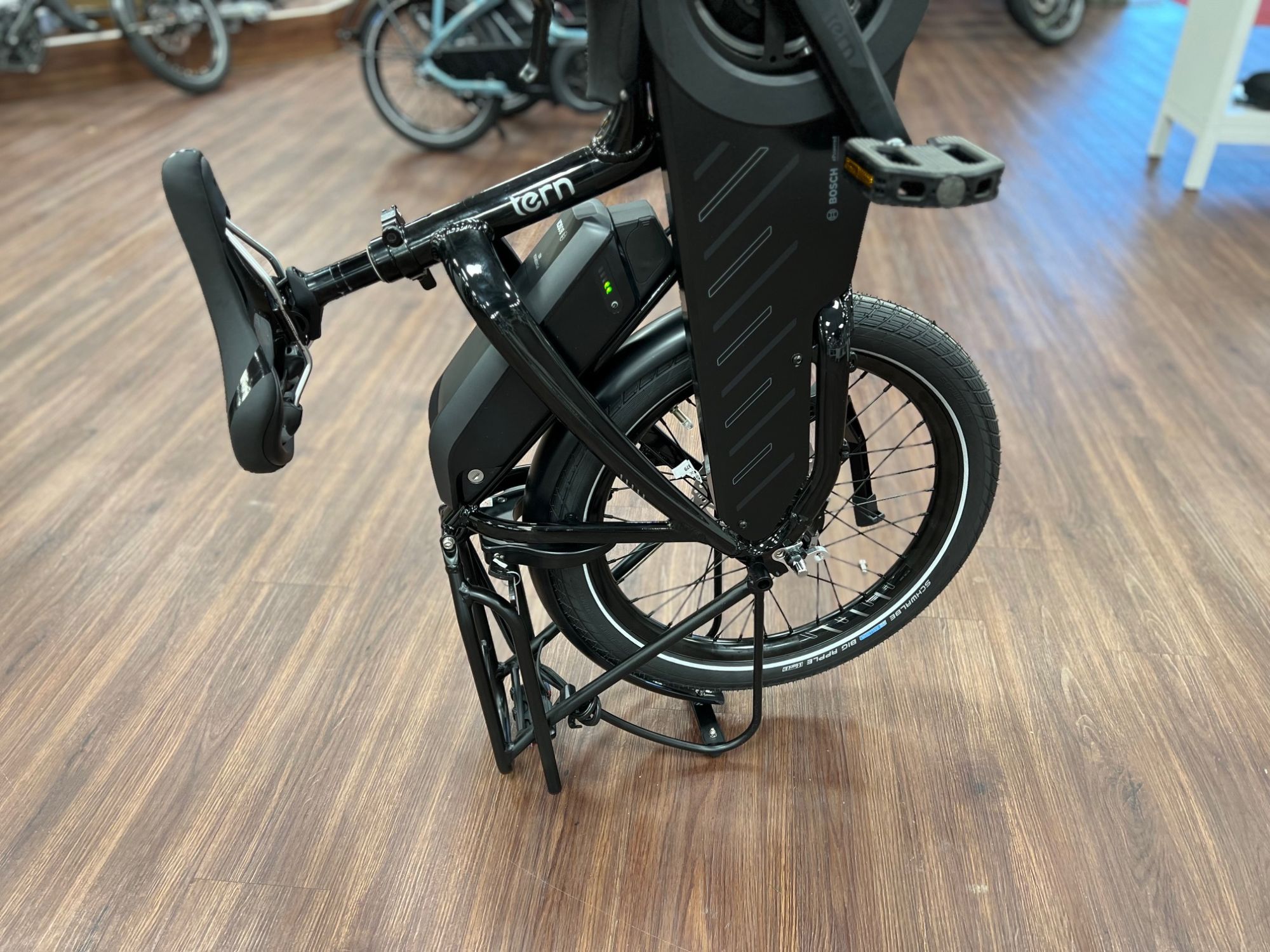 Tern Nbd P8i Einstieg:39cm schwarz Kompaktrad, Pedelec > FaltradXXS.de