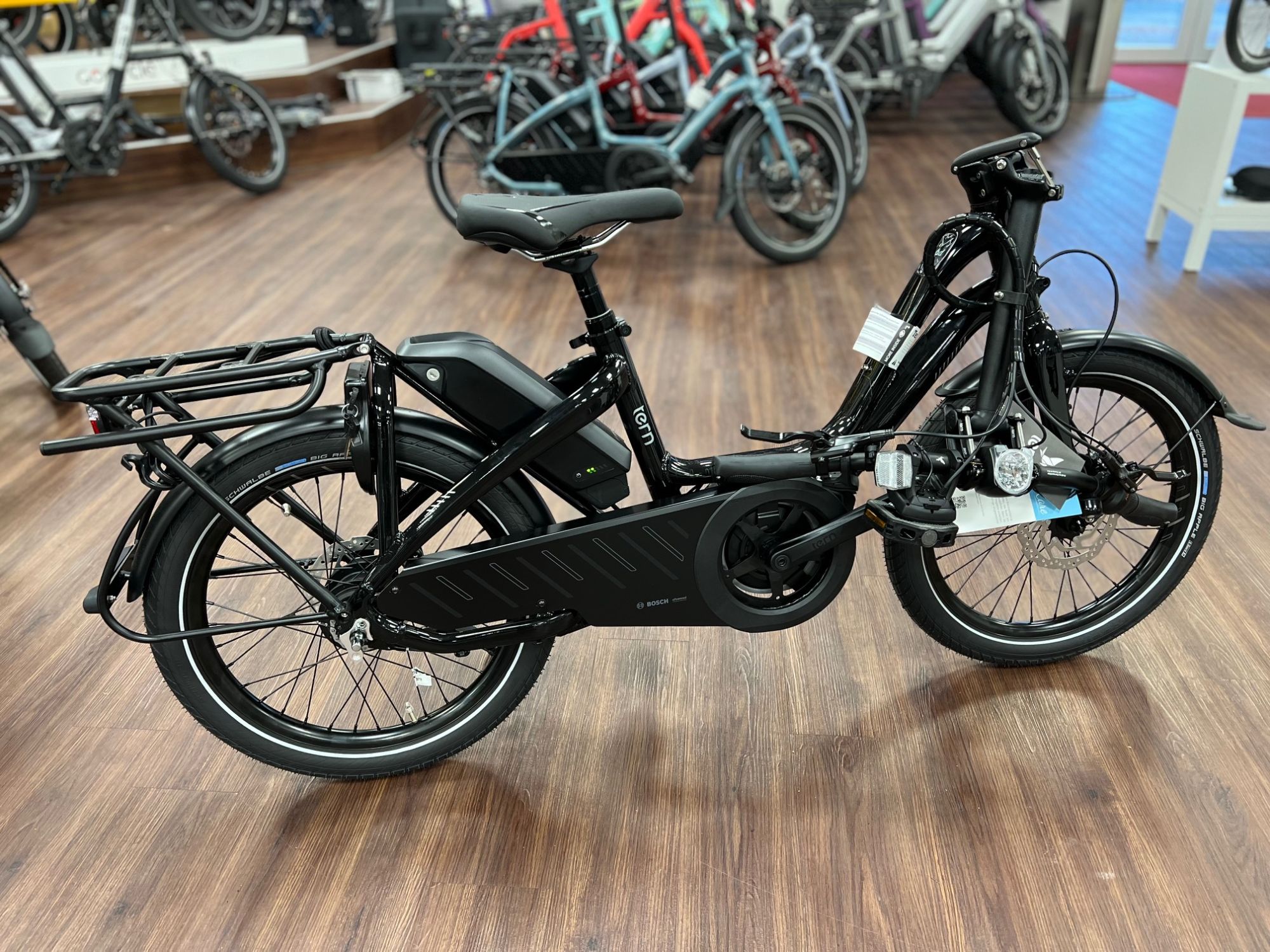 Tern Nbd P8i Einstieg:39cm schwarz Kompaktrad, Pedelec > FaltradXXS.de