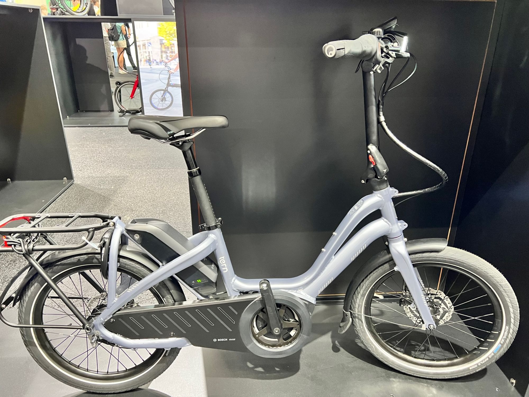 Tern Nbd P8i silber blau Kompaktrad, Pedelec