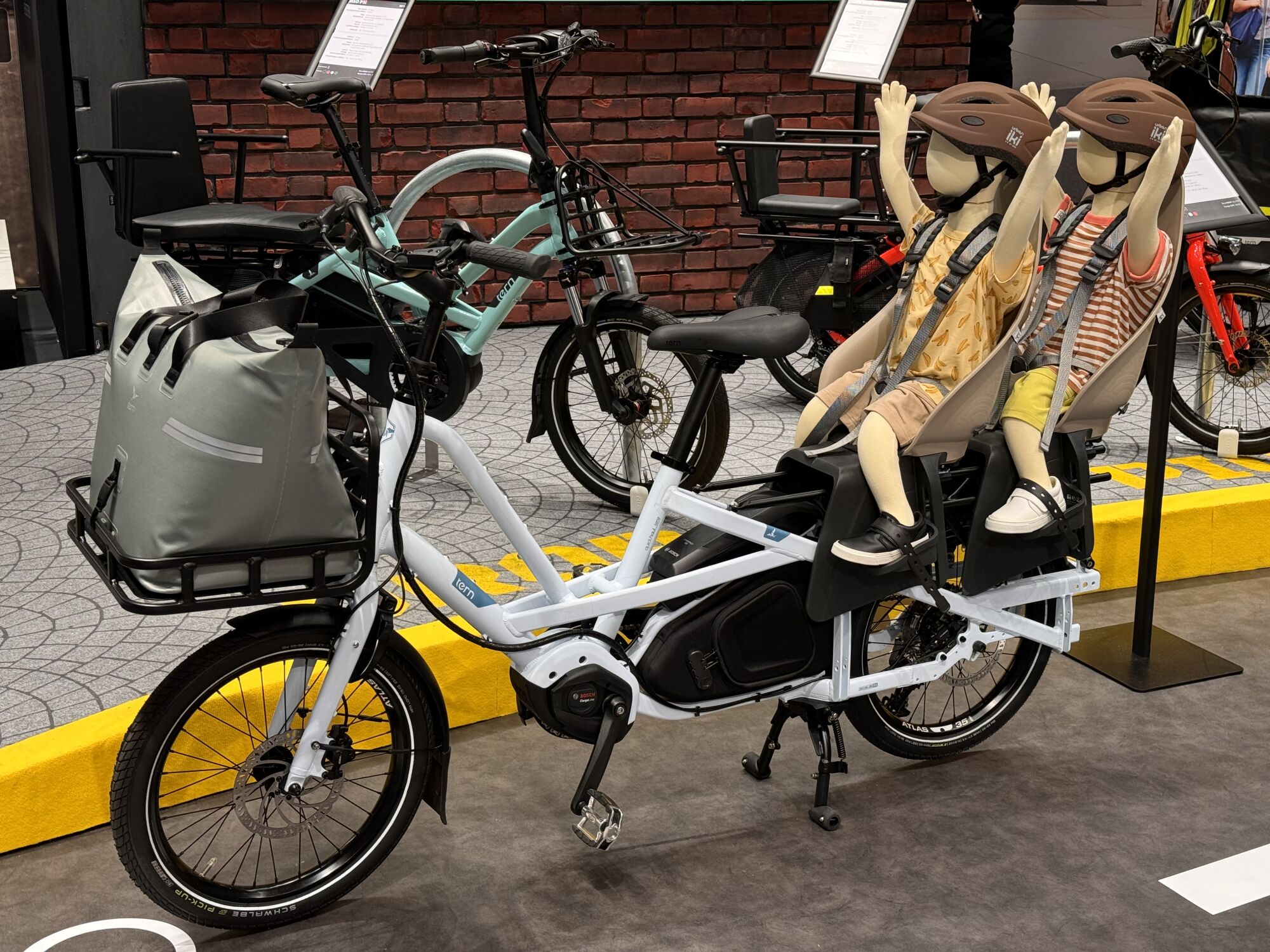 Tern Quick Haul Long D9 Ice Grau vormontiert!! Kompaktrad, Pedelec ...