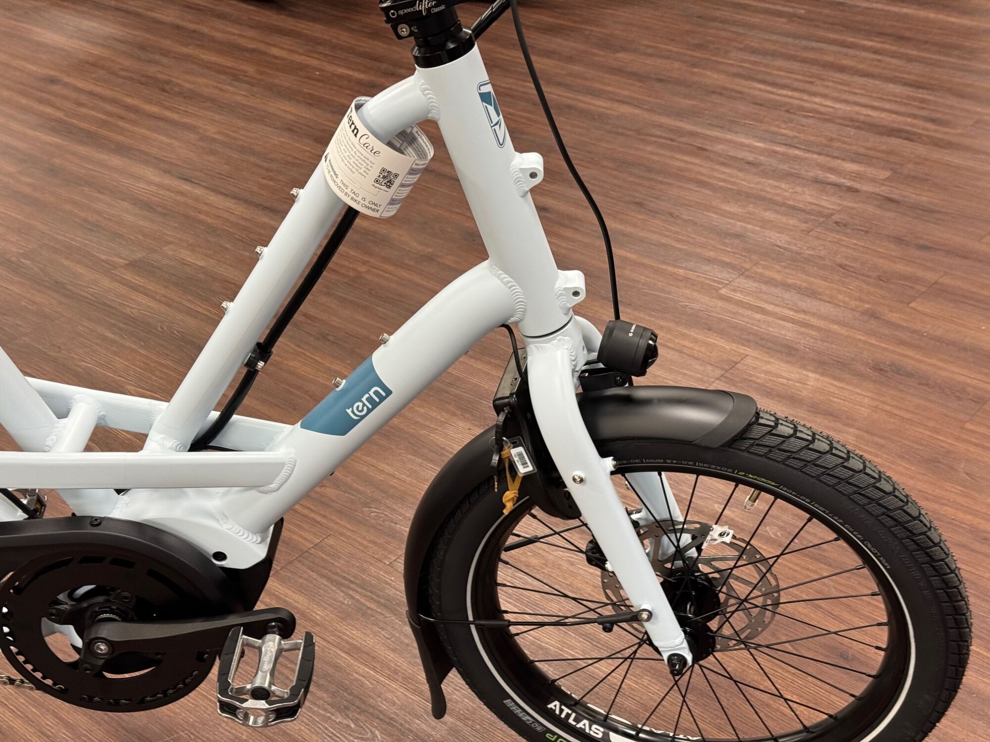 Tern Quick Haul Long D9 Ice Grau vormontiert!! Kompaktrad, Pedelec ...